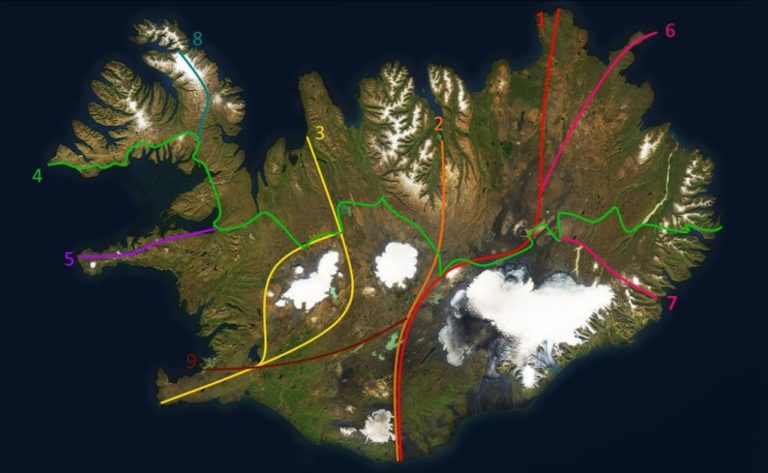 Crossing Iceland. Part 1: the route and preparations - Łukasz Supergan ...